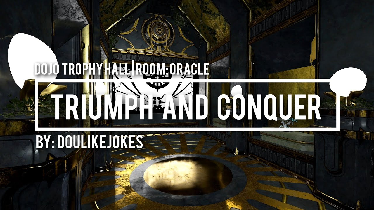 Triumph and Conquer | Dojo Build | Trophy Hall - YouTube