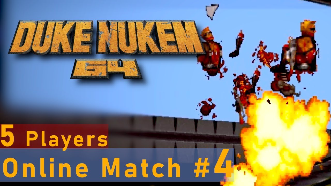 Duke Nukem 3D Online ( Duke64 Mod ) [ NetDuke32 - DukeMatch #4 ] - YouTube