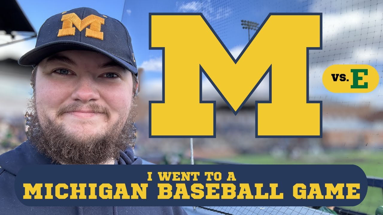 Michigan Baseball Vlog: My First Baseball Game of 2025! - YouTube