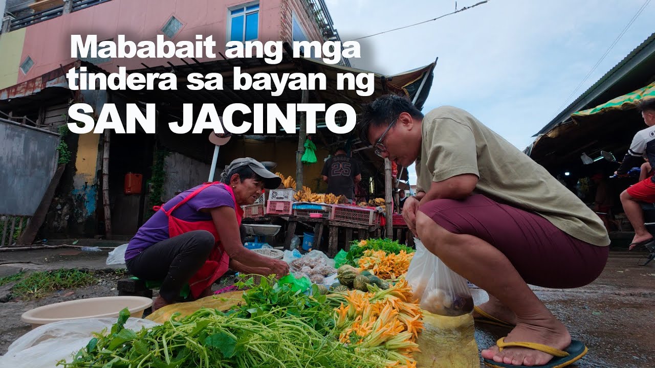 Mababait ang mga tindera sa bayan ng San Jacinto - YouTube