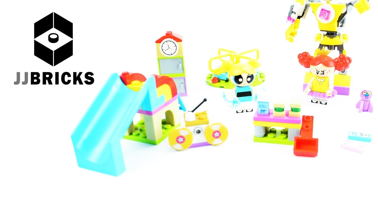 LEGO Powerpuff Girls Bubbles' Playground Showdown 41287 - Speed Build ...