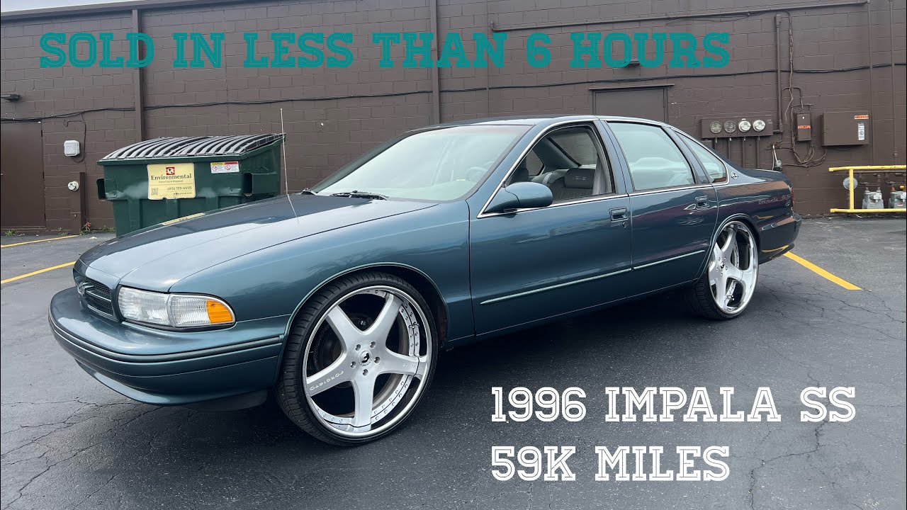 1996 Impala Ss on 24 Inch Forgiatos - YouTube