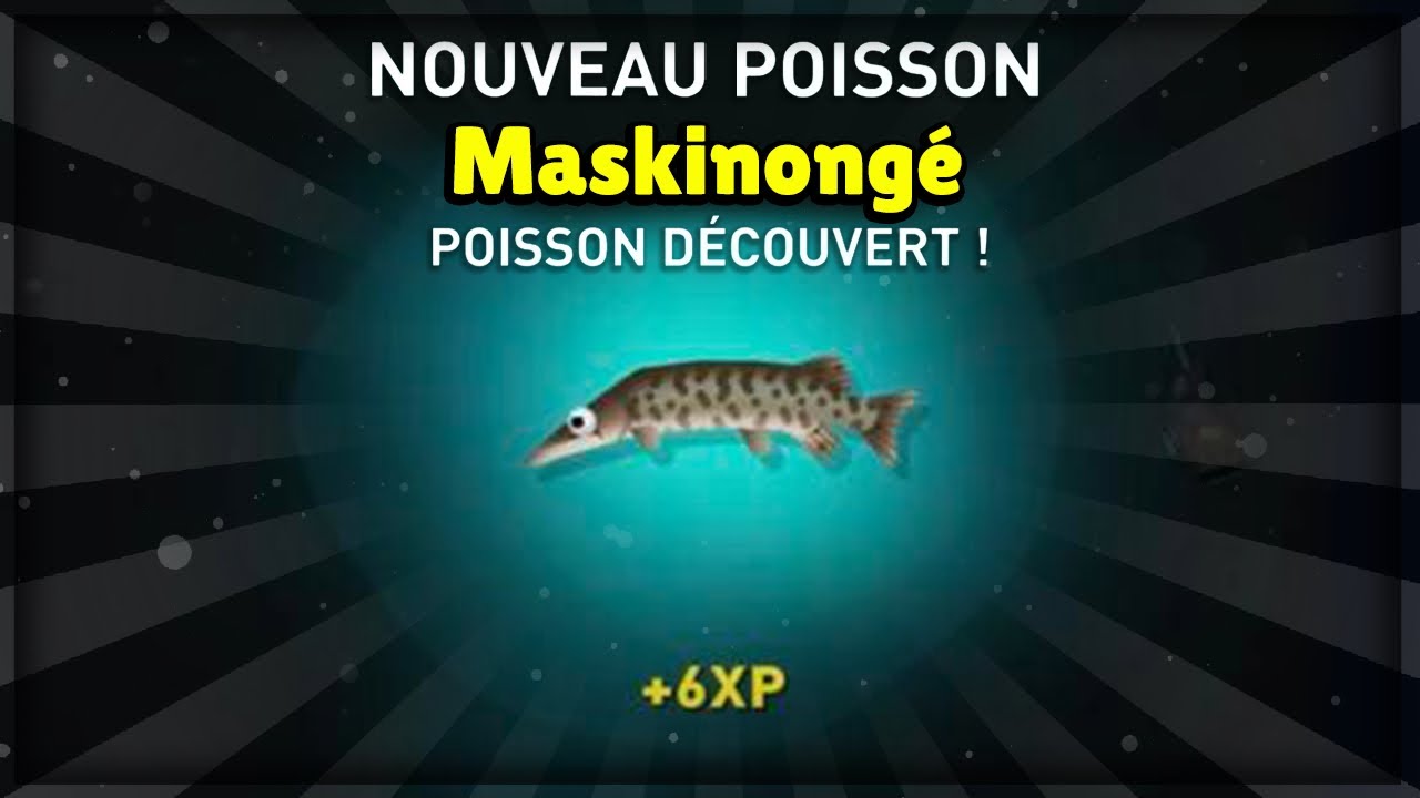 OU TROUVER LE MASKINONGE SUR CREATURES OF THE DEEP ! - YouTube