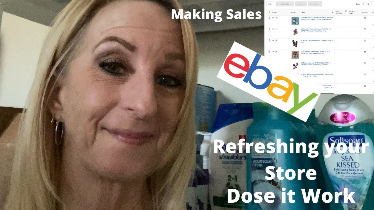 Slow Sales do a Store Refresh - YouTube