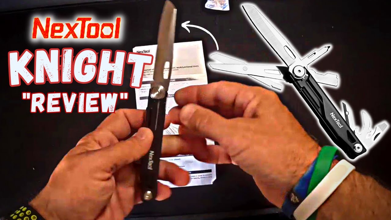NexTool Knight Multi Tool Pocket Knife - Unboxing/Review - YouTube