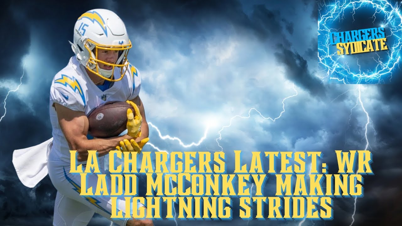 LA Chargers Latest: WR Ladd McConkey Making Lightning Strides - YouTube