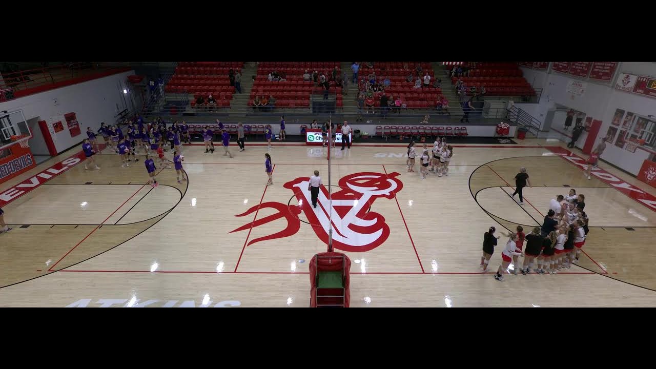 Atkins High School vs Mayflower High School Girls' Varsity Volleyball ...