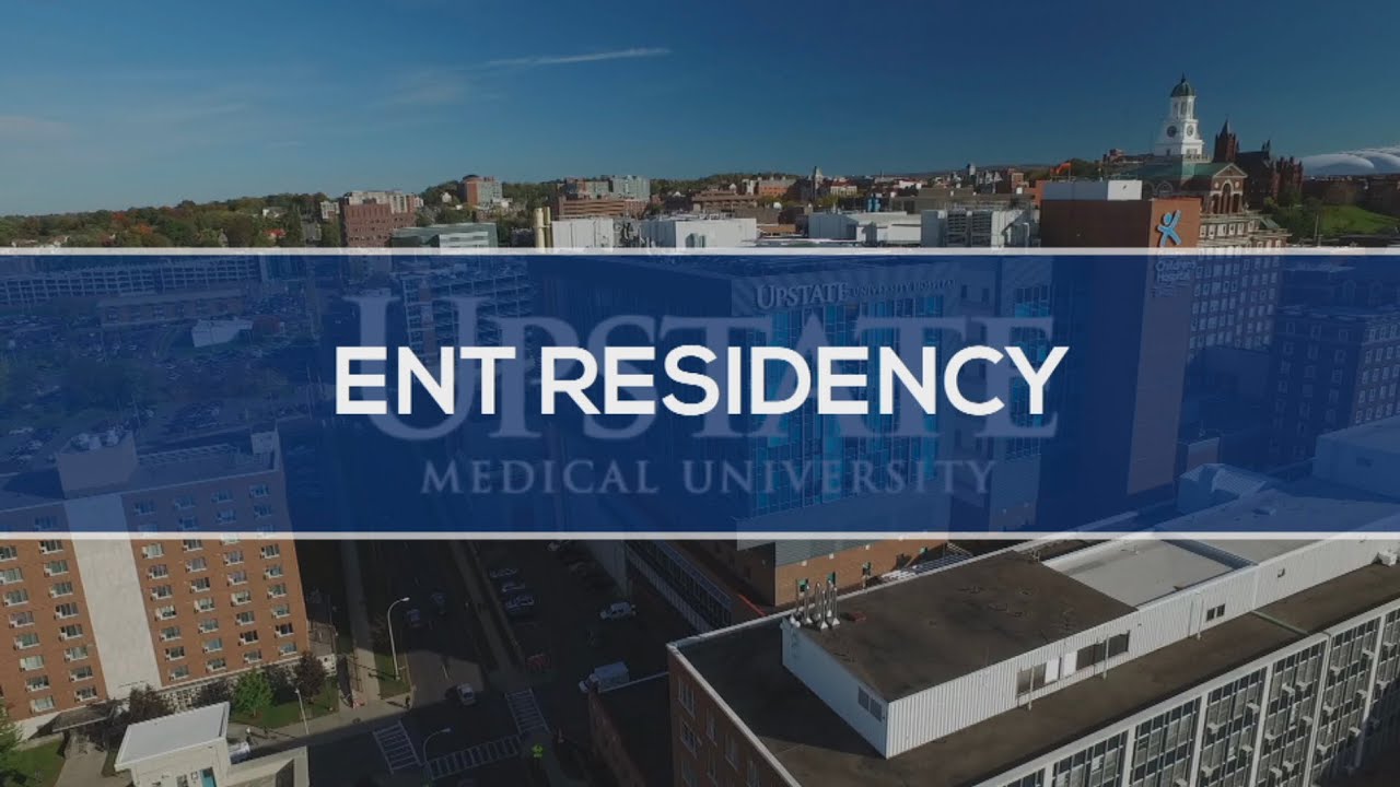 Upstate Medical University-ENT Residency Program Virtual Tour - YouTube