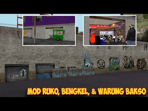 SHARE MOD RUKO, BENGKEL MOTOR, & WARUNG BAKSO - GTA SA ANDROID - YouTube