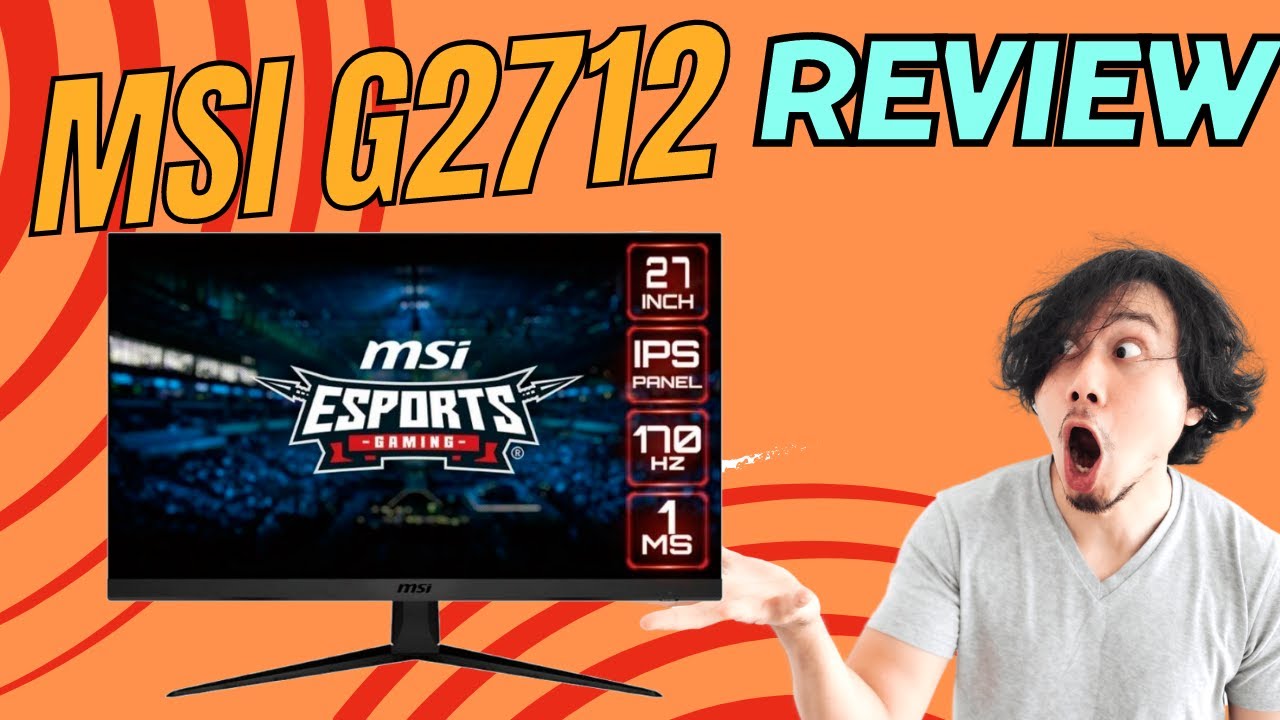MSI G2712 27 ips 170hz freesync - Esport Gaming Monitor | Review y ...