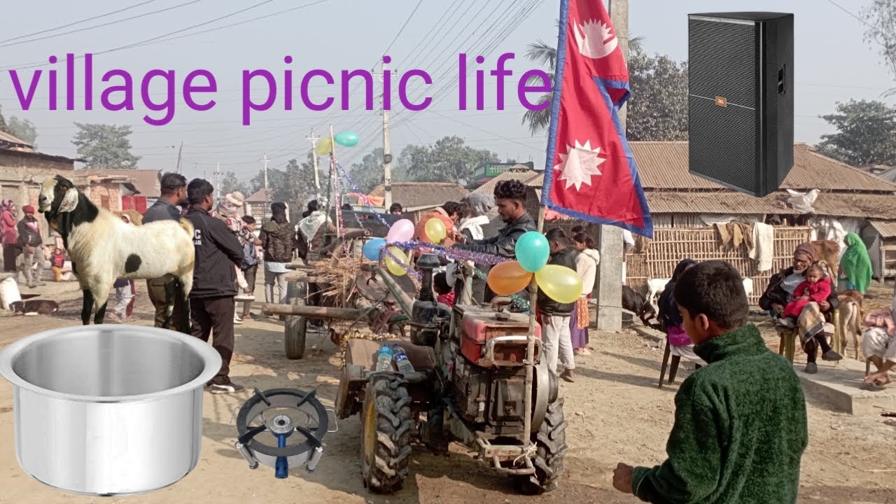 village picnic/gaun ke picnic/local vlogs/vlog video - YouTube