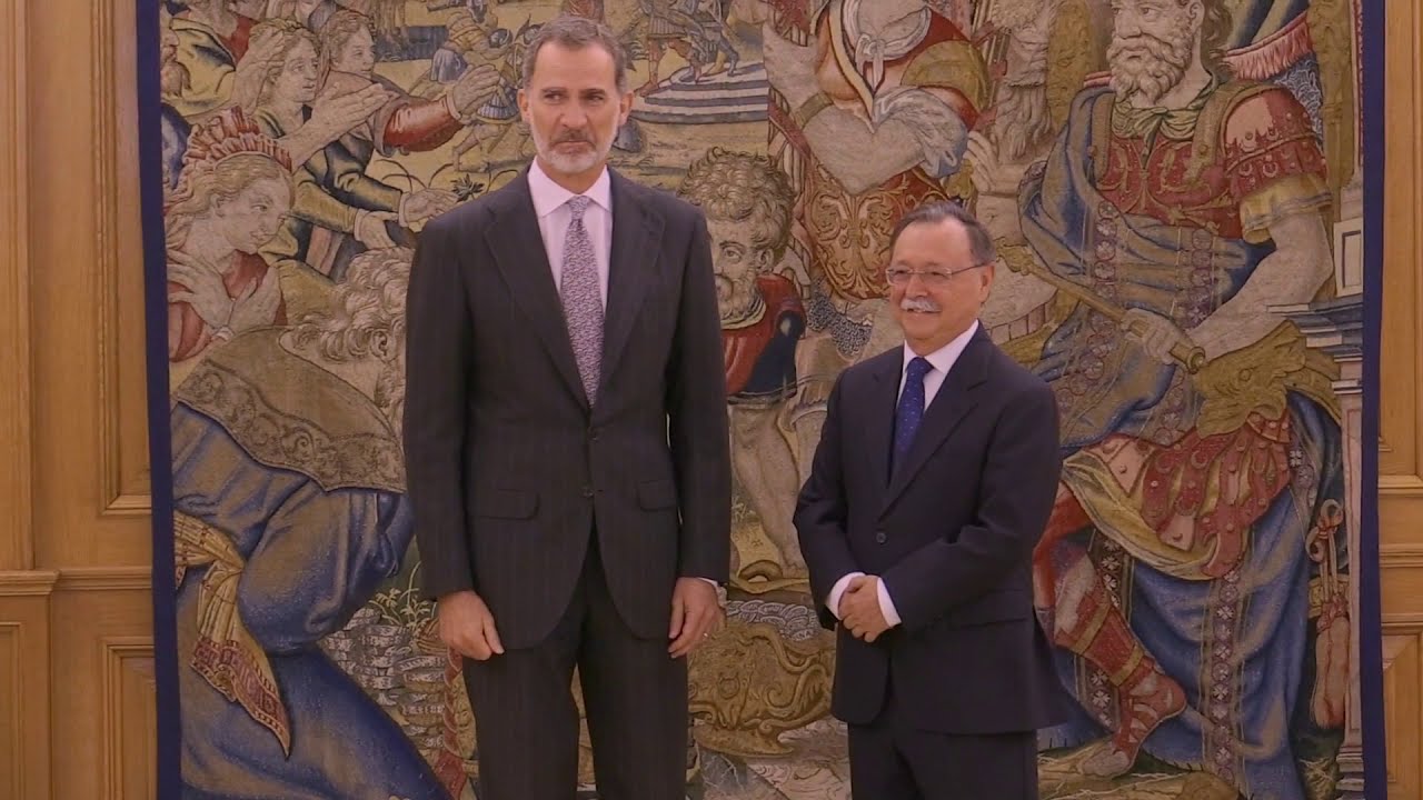 Audiencia de S.M. el Rey al presidente de la ciudad autónoma de Ceuta ...