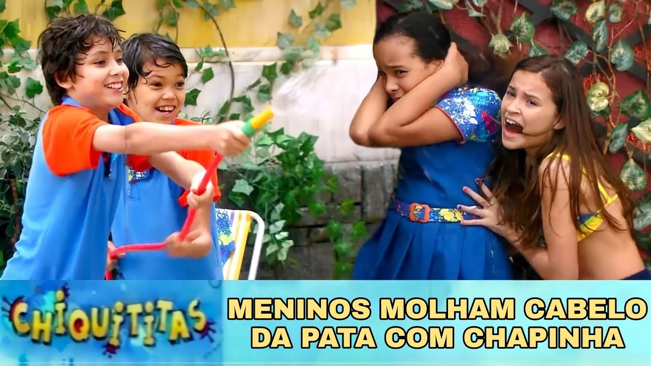 Meninos Molham Cabelo da Pata com Chapinha | Chiquititas - YouTube