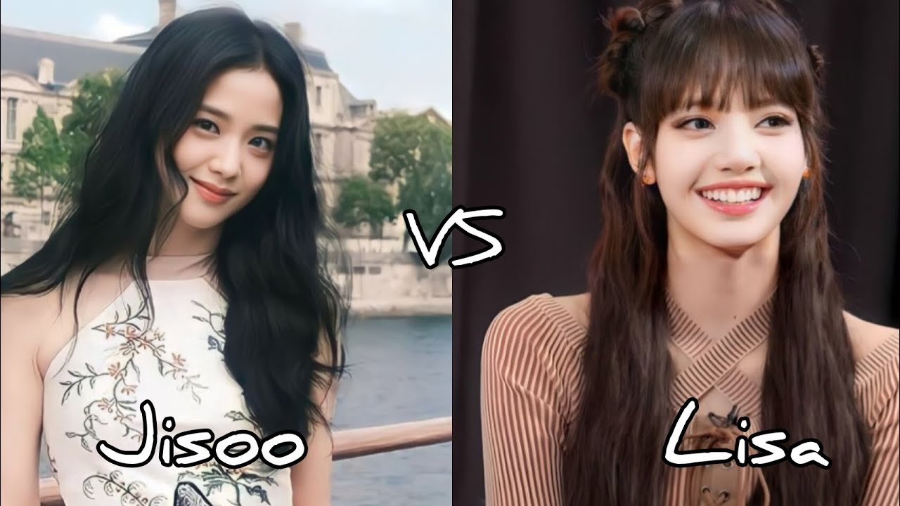 Jisoo VS Lisa || BLACKPINK 🖤🩷 || #jisoo #lisa - YouTube