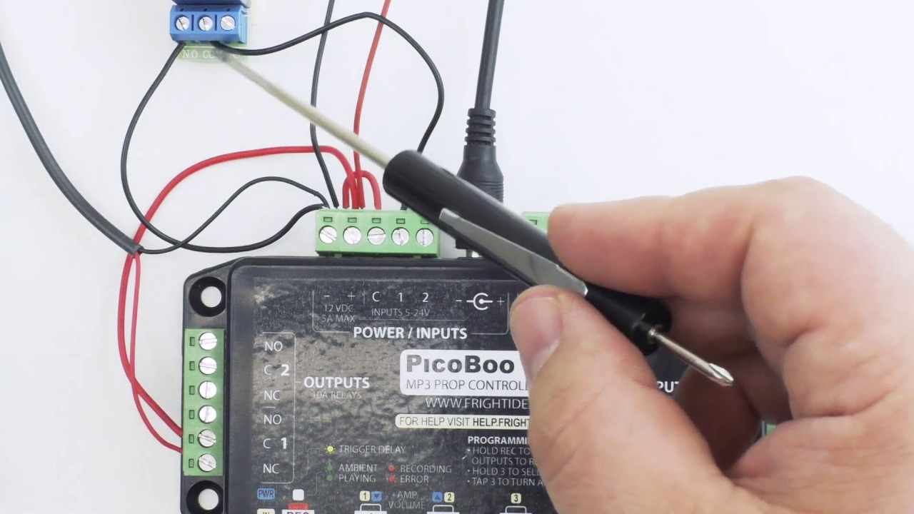 Using a PicoBoo MP3 and Director Software to Flip-Flop an Output - YouTube