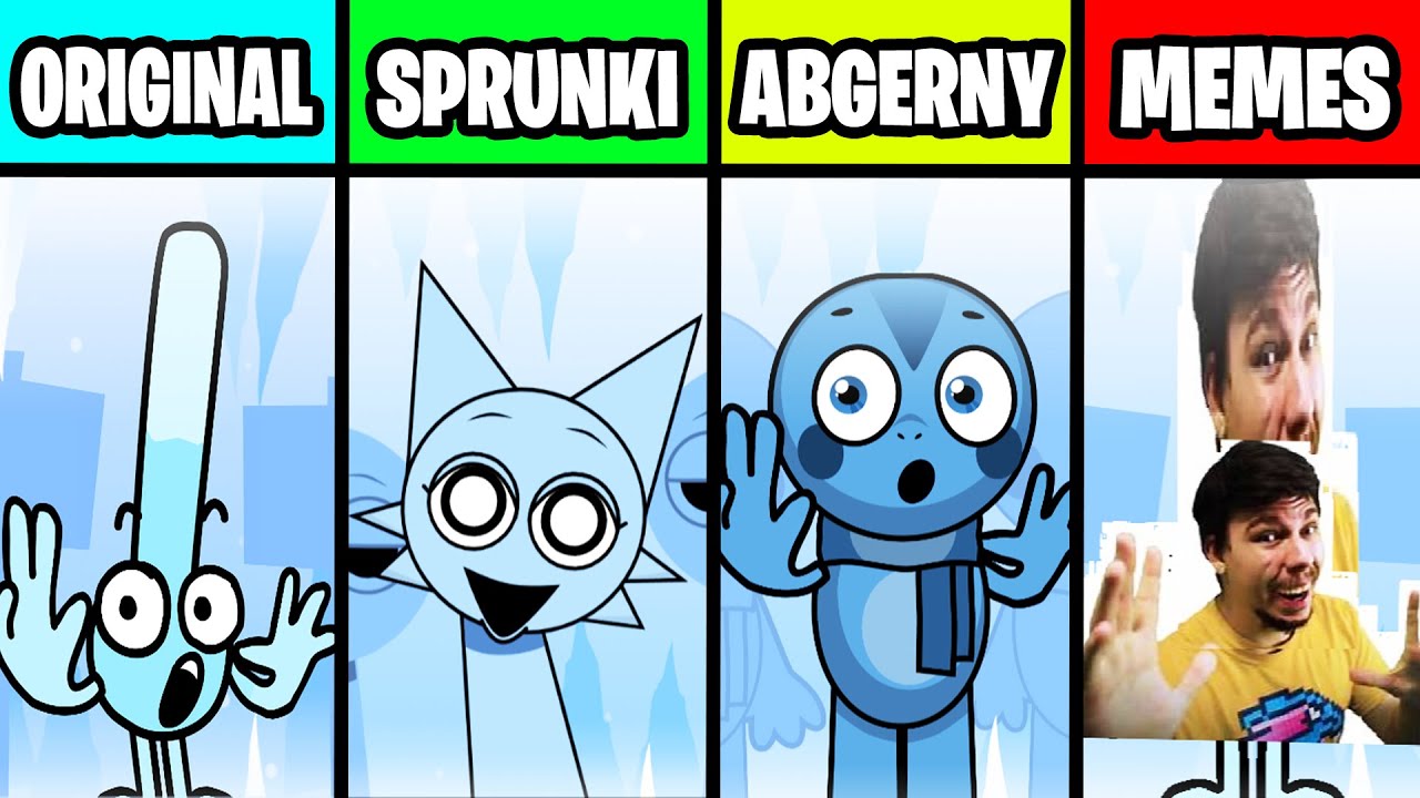 EVERY Incredibox COOL AS ICE Version! Original VS Sprunki VS Abgerny VS ...