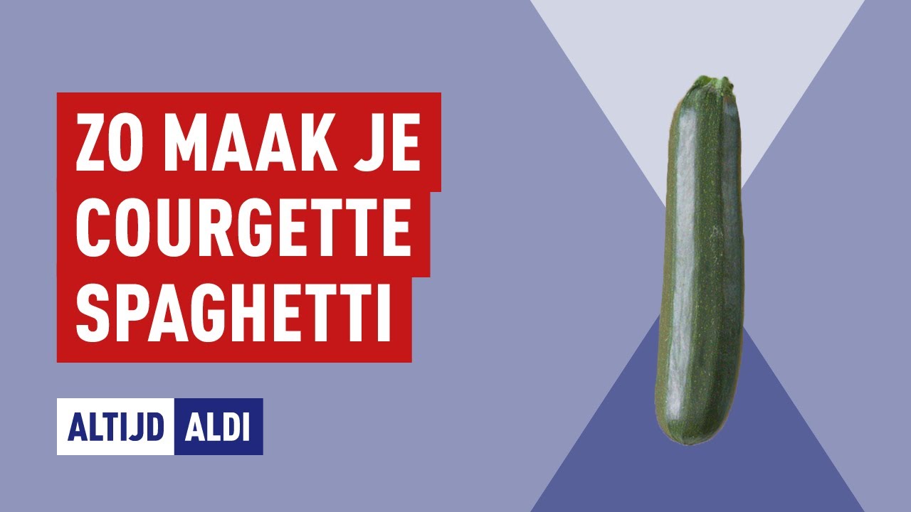 Courgette spaghetti: hoe maak je courgettini in een paar stappen ...