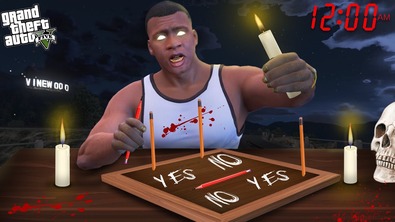GTA 5 : Charlie Charlie At 12 AM ! (GTA 5 Mods) - YouTube