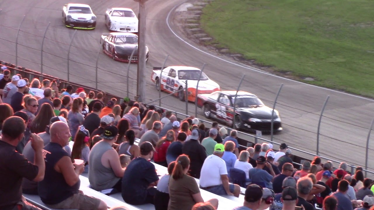 7 17 2020 Mid Am Sportsman Heat #1 Grundy County Speedway - YouTube