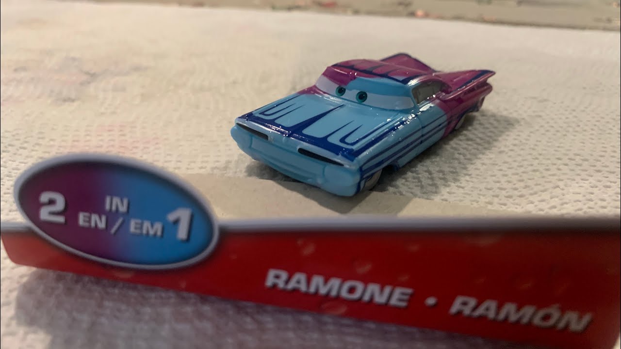 Disney Pixar Cars 3 2021 Color Changers Intro Ramone review. - YouTube