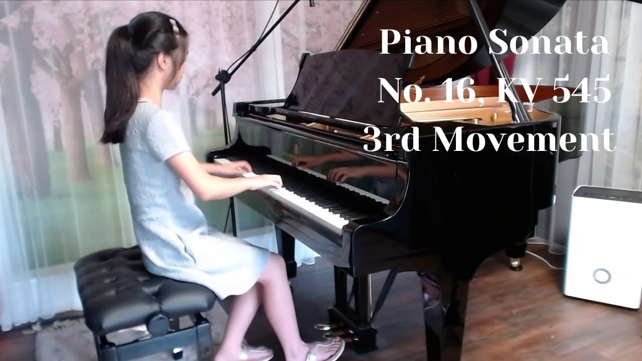 Mozart - Piano Sonata No. 16 in C Major, KV 545 (3rd Movement) | Anna Lin - YouTube