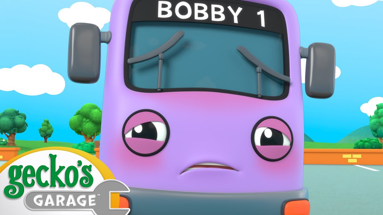 Bobby The Bus 🚌 | GECKO'S GARAGE 🐸 | Old MacDonald's Farm | Vehicle ...