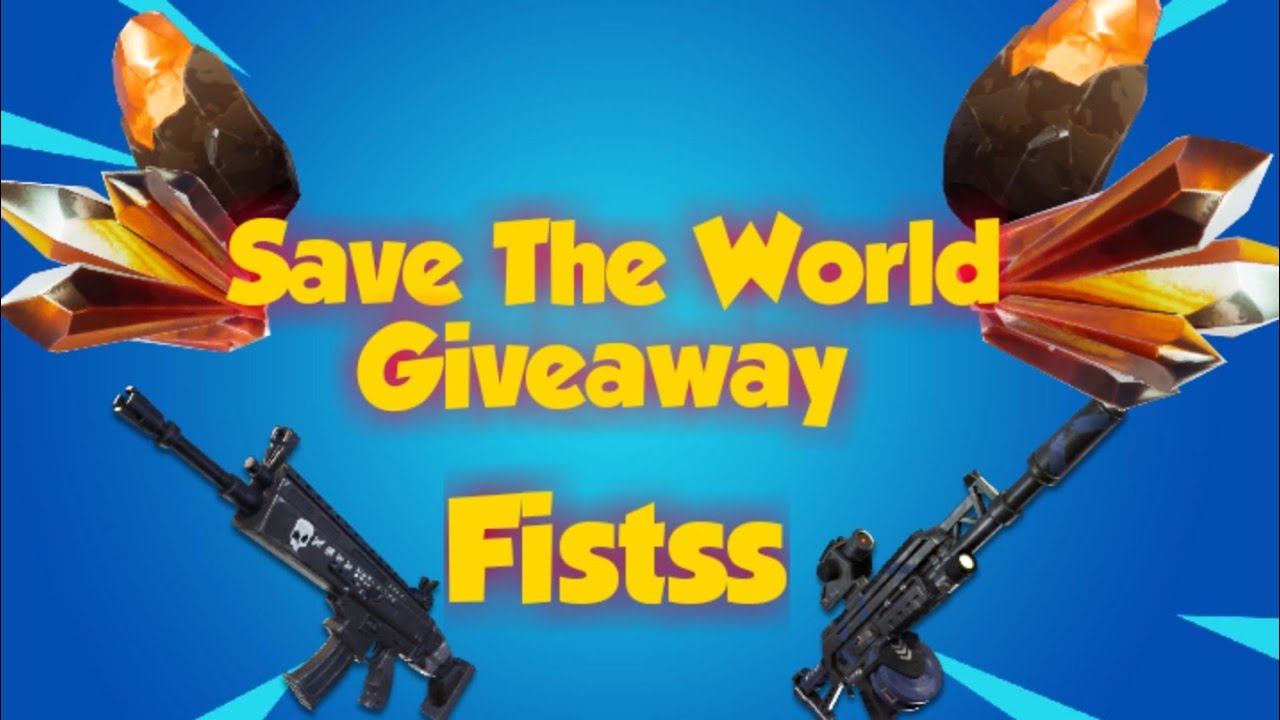 Save the world live 130 giveaway|!Discord !Epic like and sub yall - YouTube
