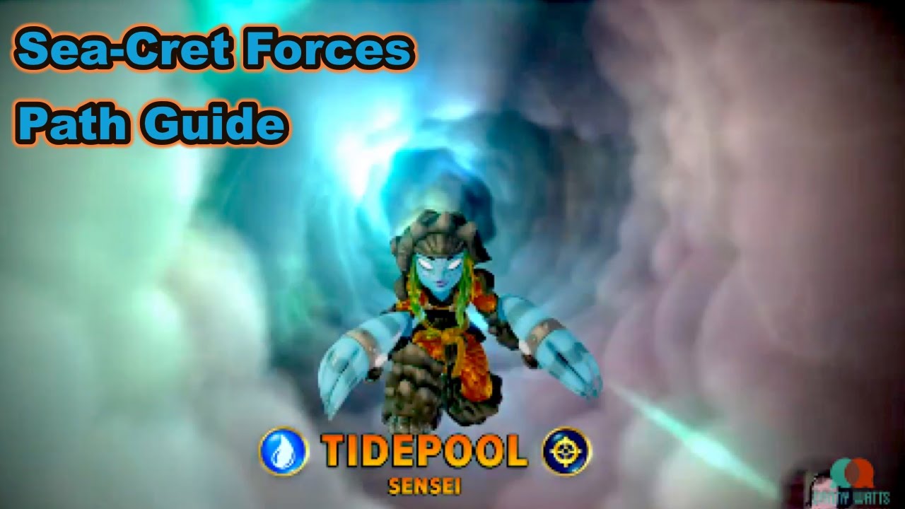 Skylanders Imaginators - Tidepool - Sea-Cret Forces Path Guide - YouTube