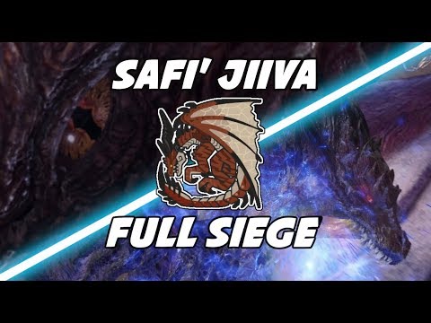 Safi ' Jiiva FULL SIEGE | MHW: Iceborne - 4P HBG Sticky Abuse. 5:50 ...