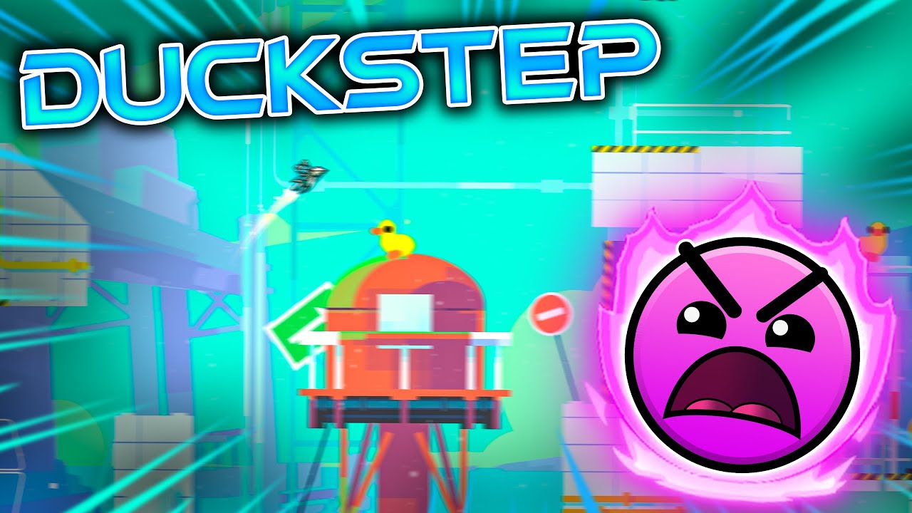 Geometry Dash - Duckstep 100% (By Knots) - YouTube
