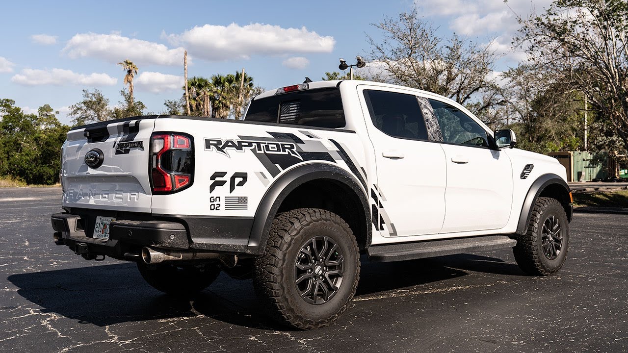 2024 Ranger Raptor FP Fender GN 02 Decal Installs - YouTube