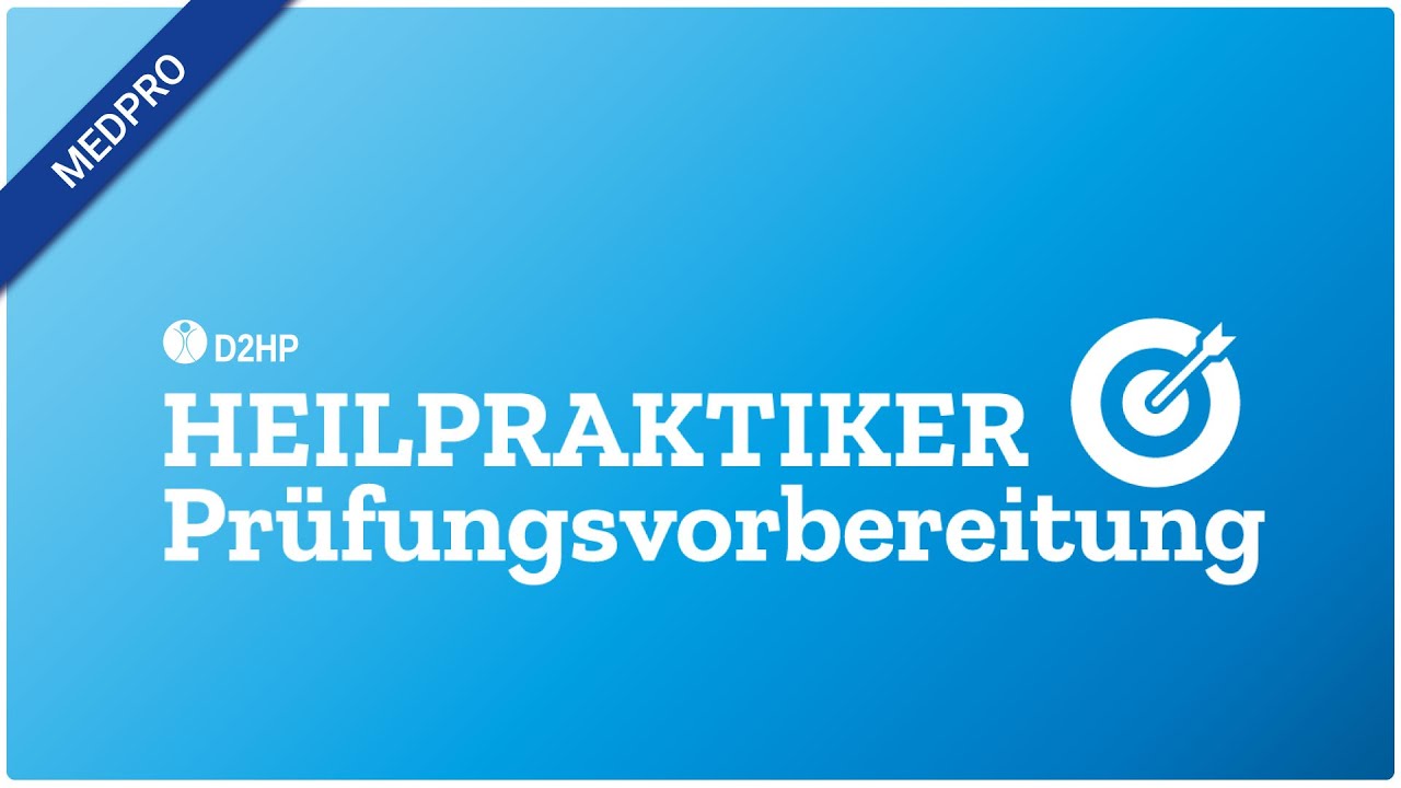 Prüfungsvorbereitung - MEDPRO - YouTube
