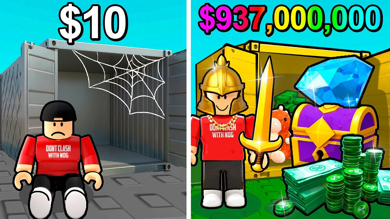 Opening The RAREST CONTAINERS in Roblox.. - YouTube