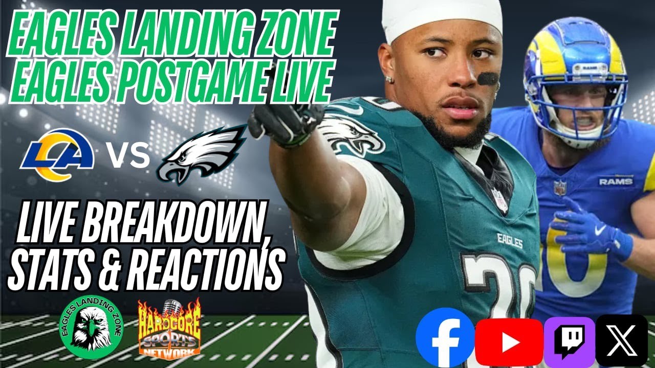 Eagles Landing Zone | Eagles Vs. Rams Recap - YouTube