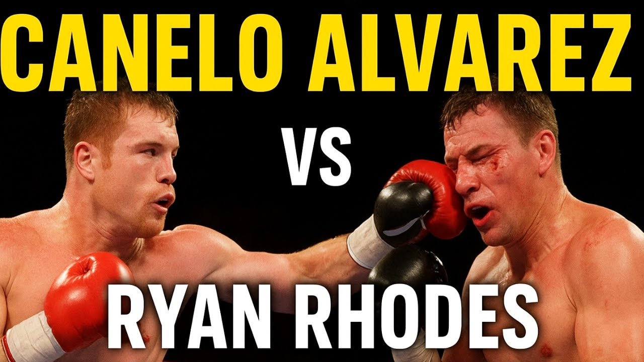 Canelo Alvarez vs Ryan Rhodes – Brutal TKO Finish! | Full Boxing Fight ...