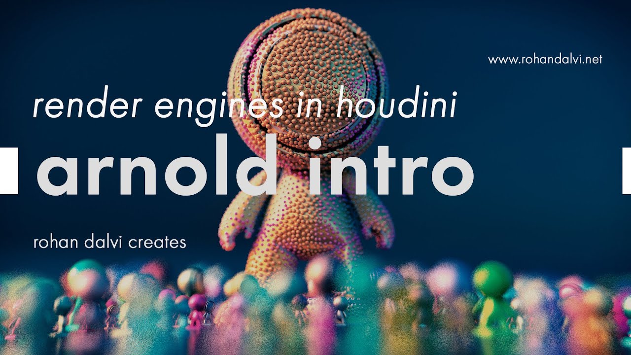 render engines in houdini - arnold intro - YouTube