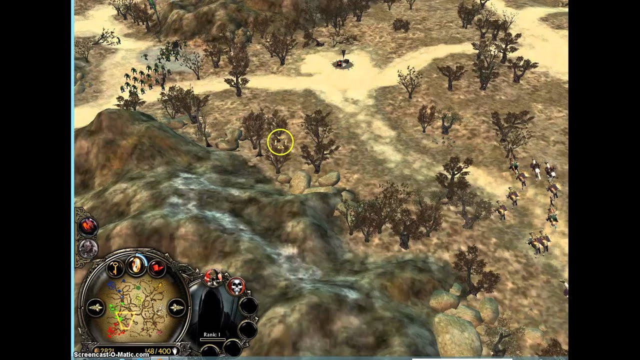 BFME - Rohan-Gondor-Gondor vs. Isengard-Mordor-Isengard-Gondor - part 1 ...