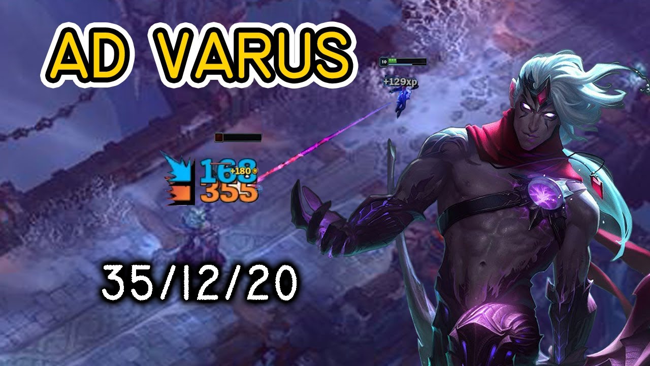 AD Varus S11 - Aram - League of Legends - YouTube