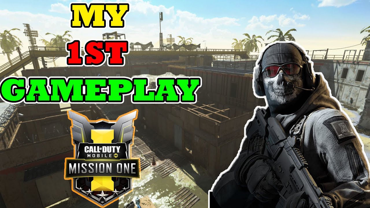 MY 1st GAMEPLAY on YOUTUBE | COD Mobile | JUGADORE GAMING - YouTube