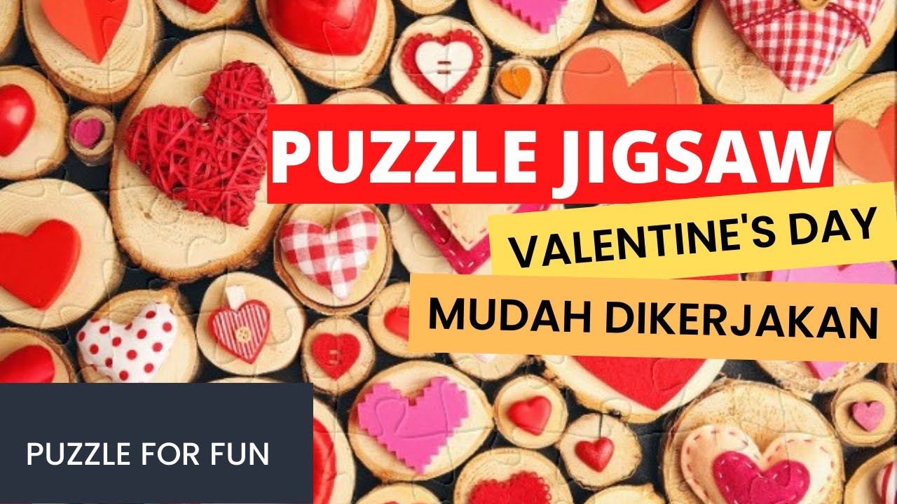 30 BUTIR PERMAINAN PUZZLE VALENTINE'S DAY UNTUK ANAK ANAK DAN REMAJA ...
