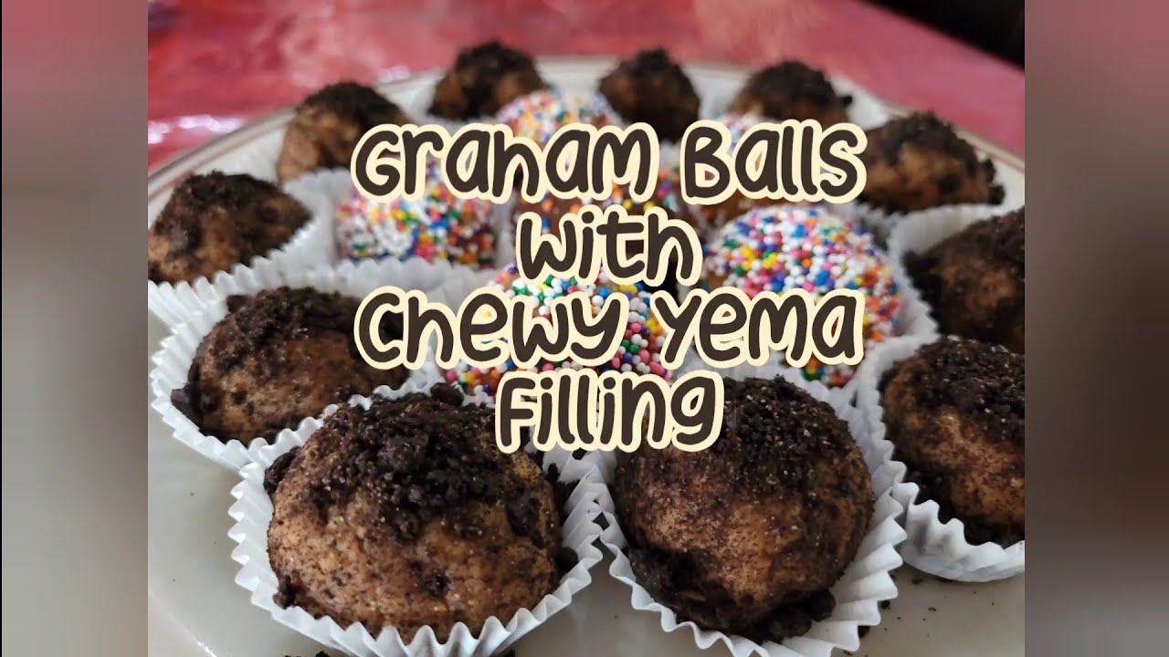 Food 006: Graham Balls with Chewy Yema Filling - YouTube