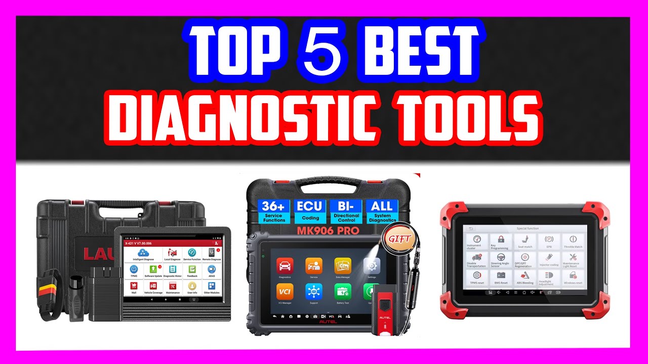 Top 5 Best Diagnostic Tools | Car OBD2 Diagnostic Scanner Tools - YouTube