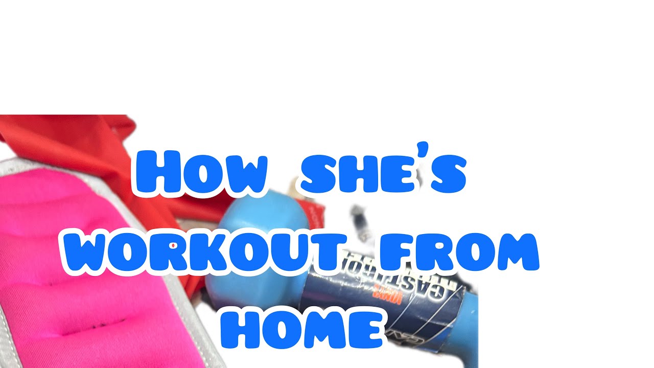 How she’s workout from home-survivor from stroke - YouTube