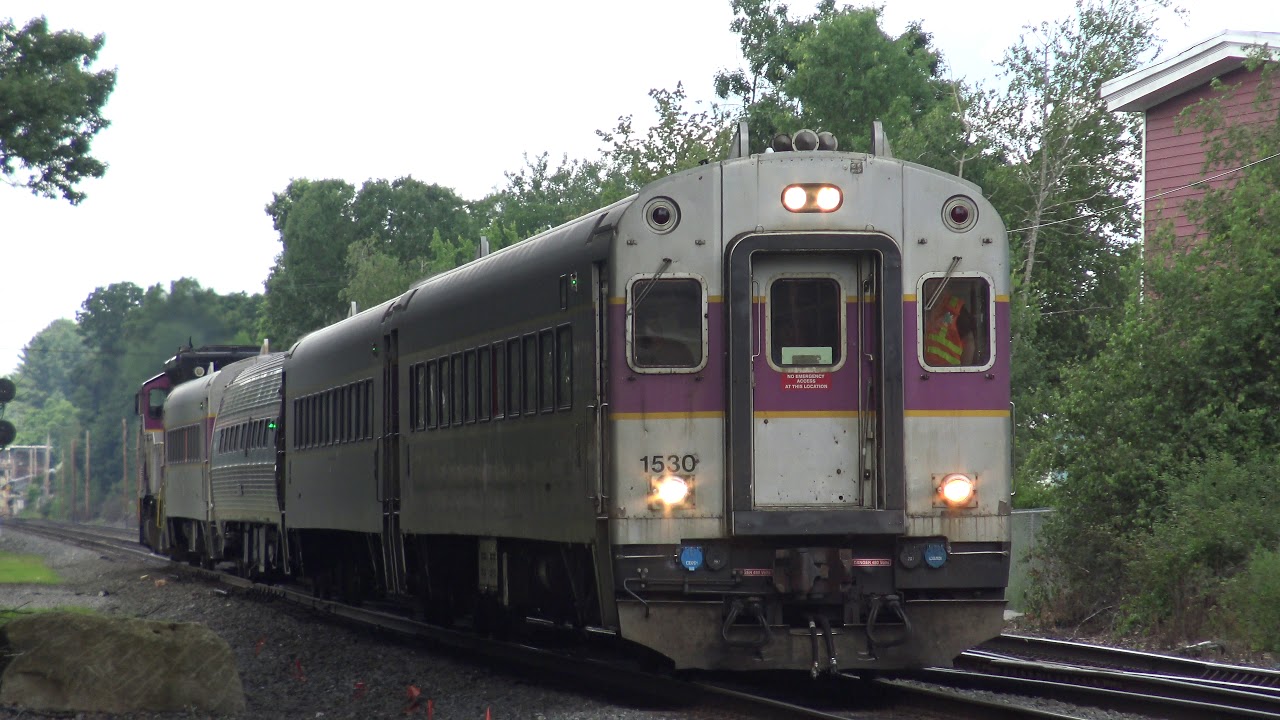 MBTA Geometry Train Ashland Ma 7/13/20 - YouTube