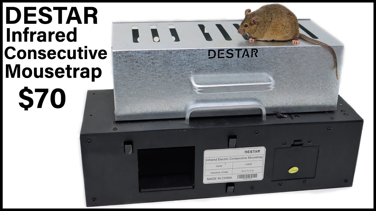 The DESTAR Infrared Automatic Mouse Trap - Success & Fail: Mousetrap ...