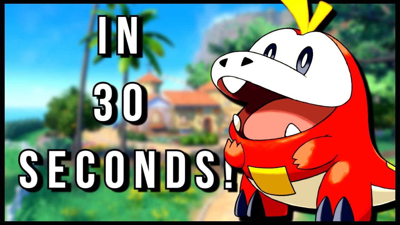 every type of fuecoco in 30 seconds - YouTube