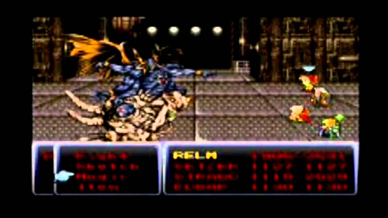 Final Fantasy 6, Perfect Game (Part 33) - The Bosses of Kefka's Tower ...