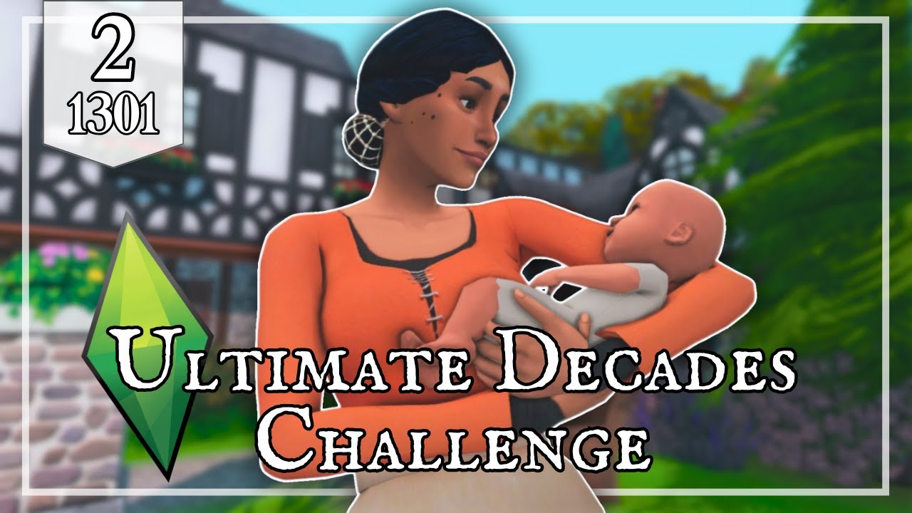 A Trio of Births | 1301 | Sims 4 Ultimate Decades Challenge Ep. 2 - YouTube