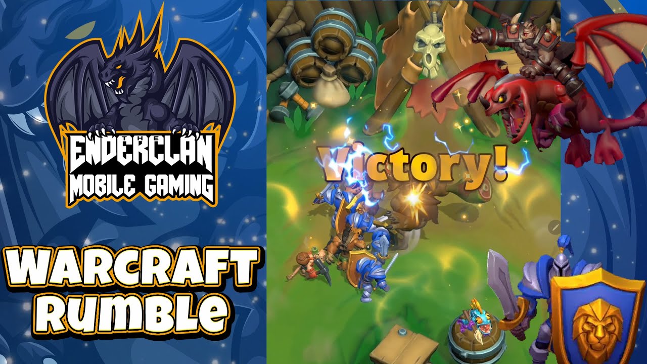Warcraft Rumble Gameplay All Levels Walkthrough Beginner Tutorial Guide ...