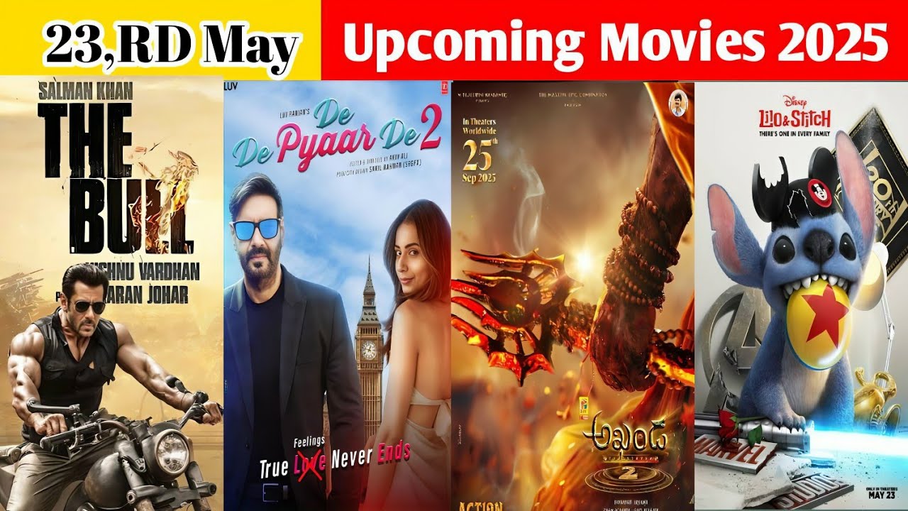 22 Upcoming BIG Movies Releasing May to June 2025 Hindi | 23rd May 2025 ...